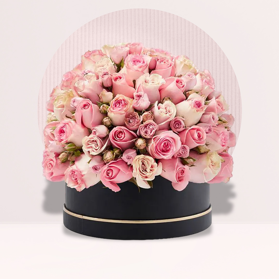 Signature Pink Rose Gift Box Online | Top Florist in KL