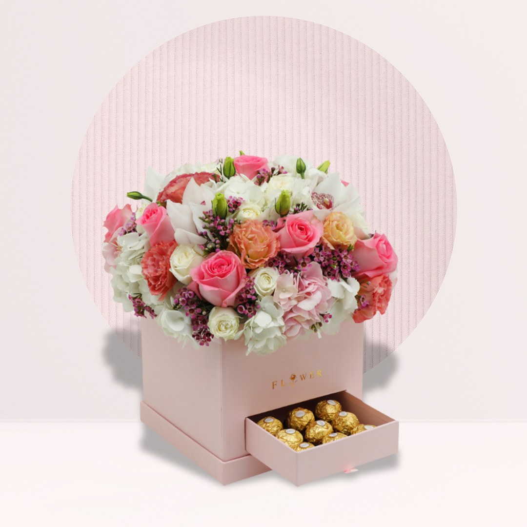 Order Ferrero Rocher Bouquet Box Online from Best Florist KL