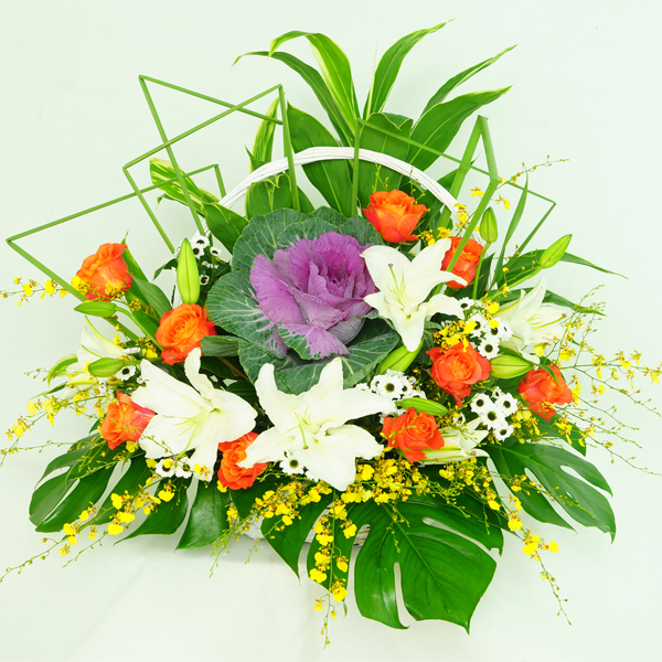 Summer Sun | Flower Basket Arrangement | Flower Delivery KL | Flower ...