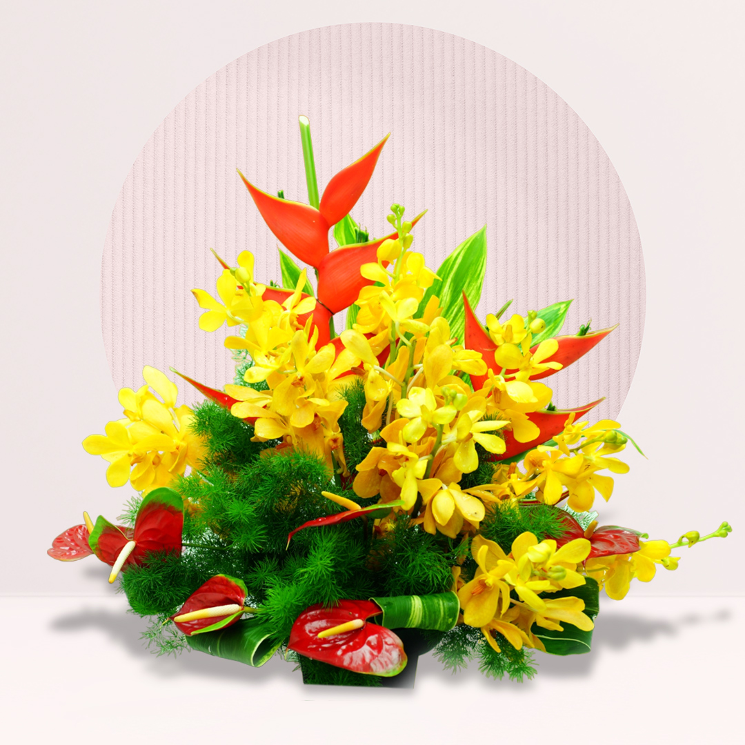 Buy Tradition Yellow Flowers Online | Traditional Event Flowers
