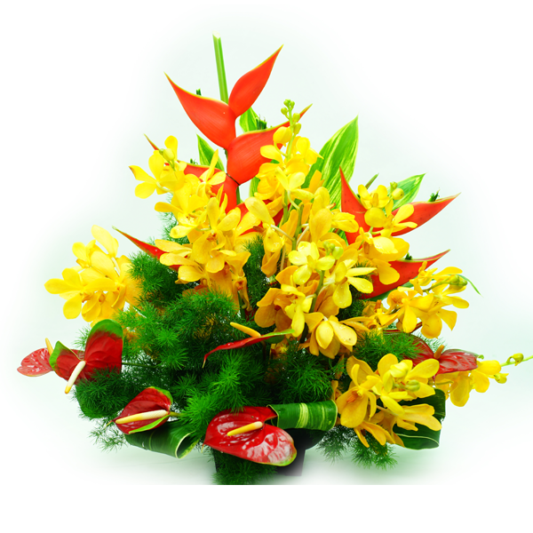 Buy Tradition Yellow Flowers Online | Traditional Event Flowers