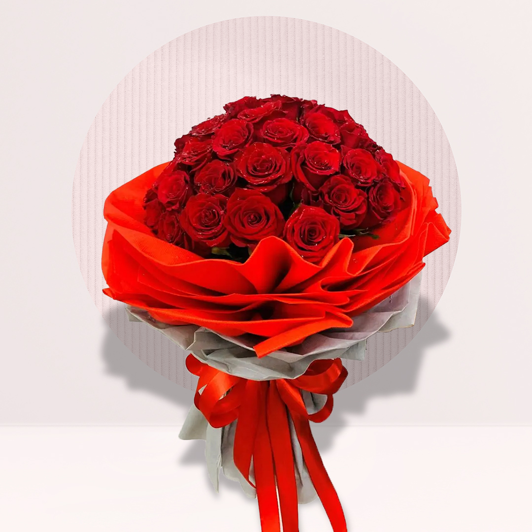 Alluring Red Bouquet | Valentine's Day Flowers | Wenghoa