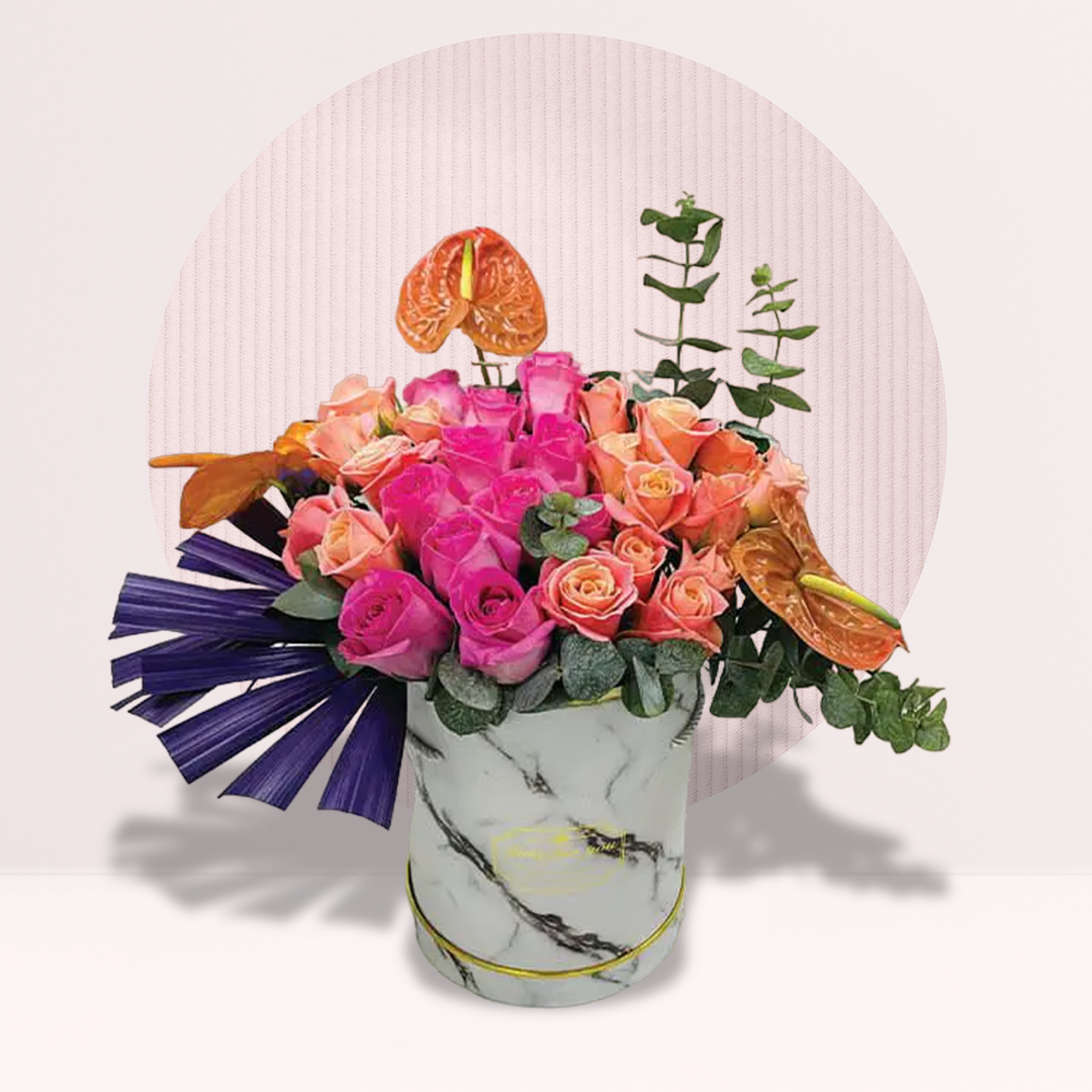 Buy Opera Themed Round Flower Online | Best Flower Shop KL