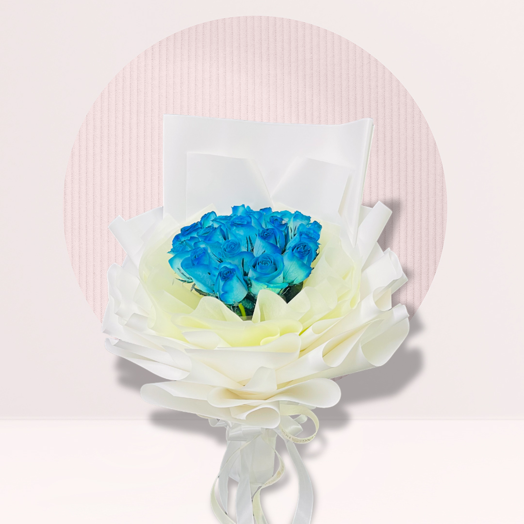 Buy Blue Rose Bouquet Online | Best Florist in Petaling Street