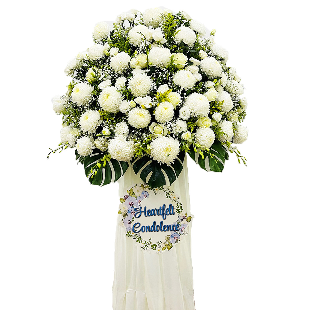 Order Funeral Flower Stand Online | Funeral Flower Delivery KL