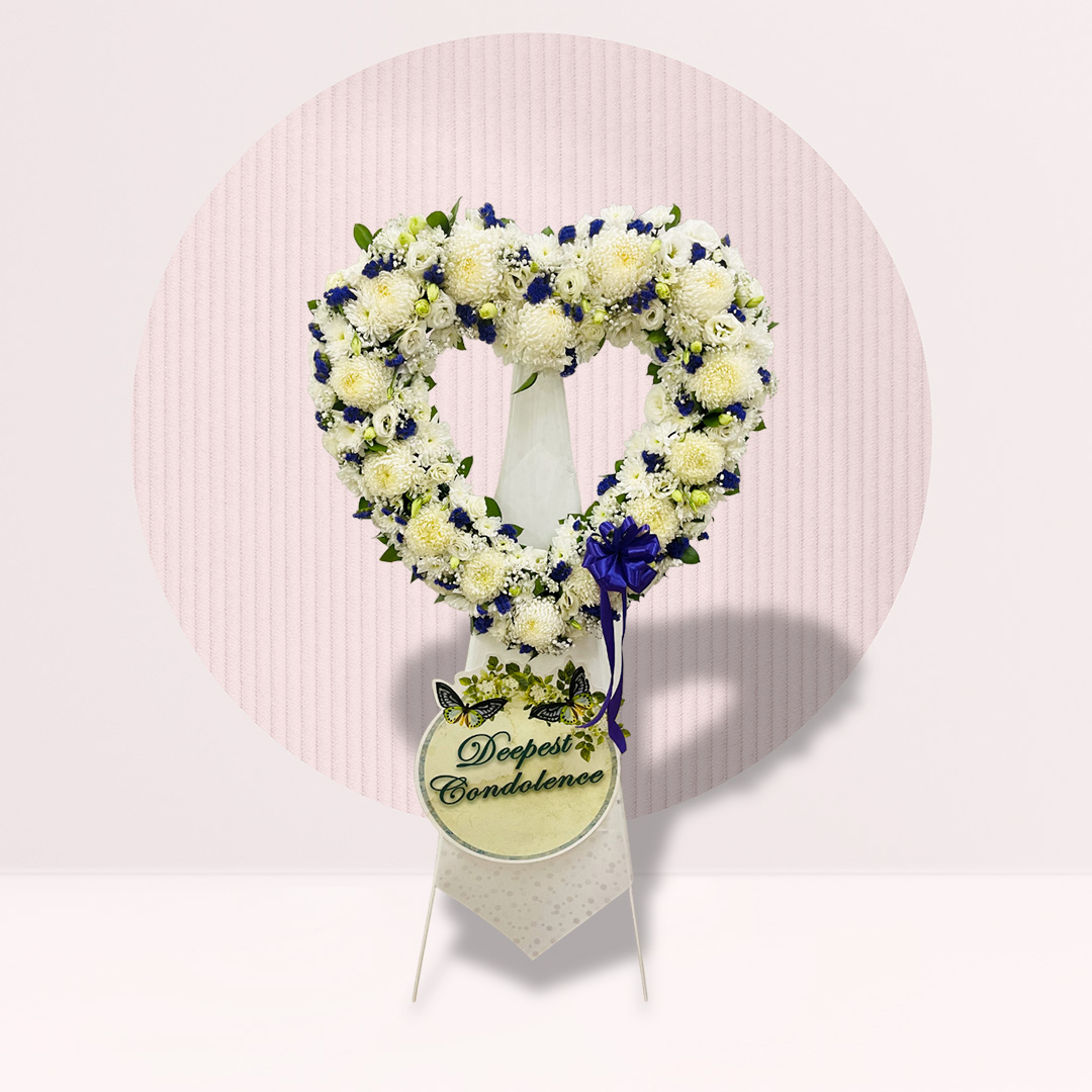 Buy Condolence Flower Wreath | Same Day Flower Delivery KL