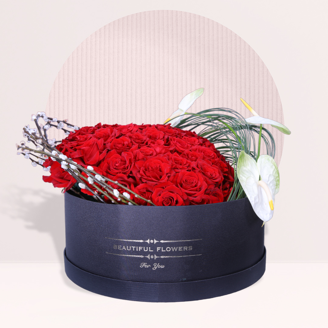Buy Rose Flower Box Online | Send Roses in KL Today | Wenghoa