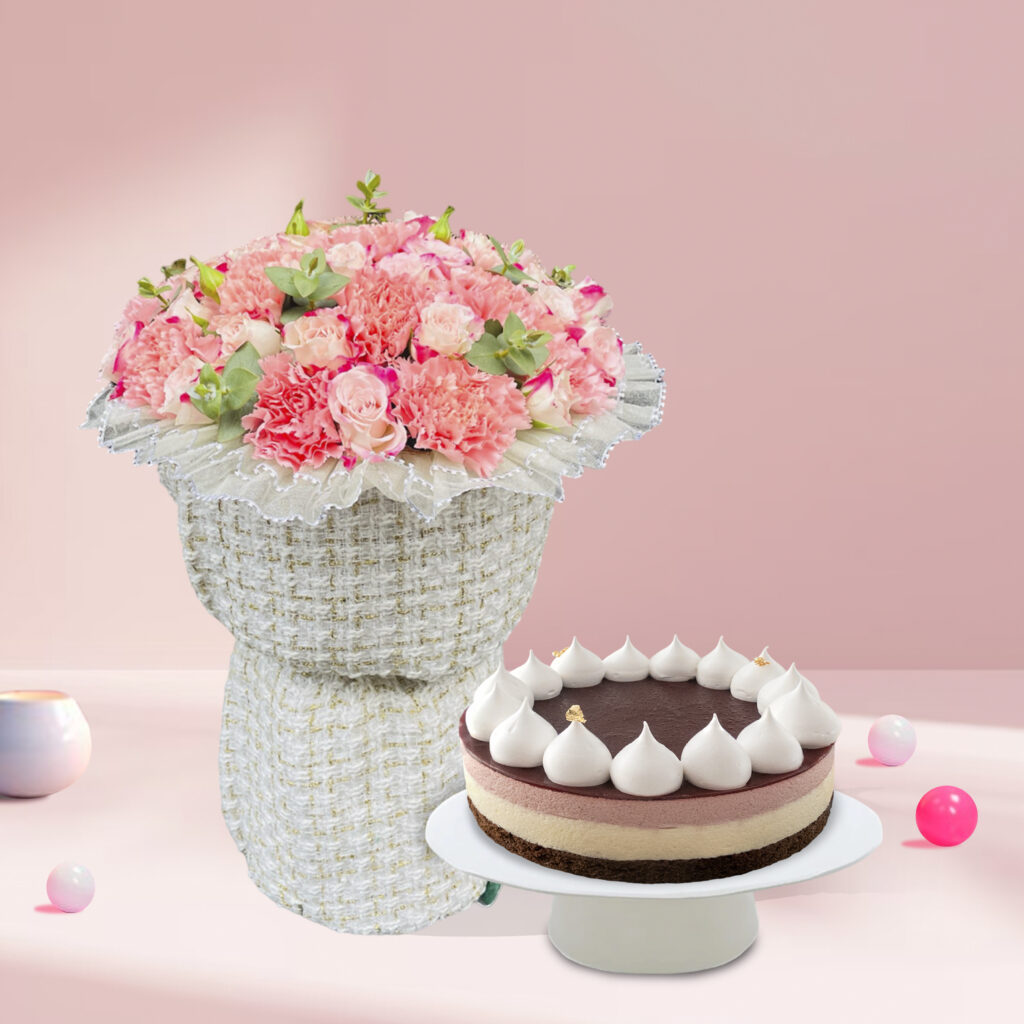 Mother's Day Flower & Cake Delivery KL | Send Flower & cake