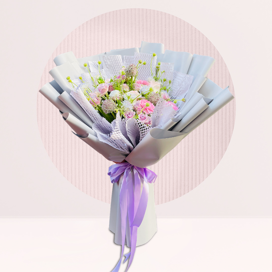 Buy Rose Spray Bouquet Online | Best Flower Delivery KL
