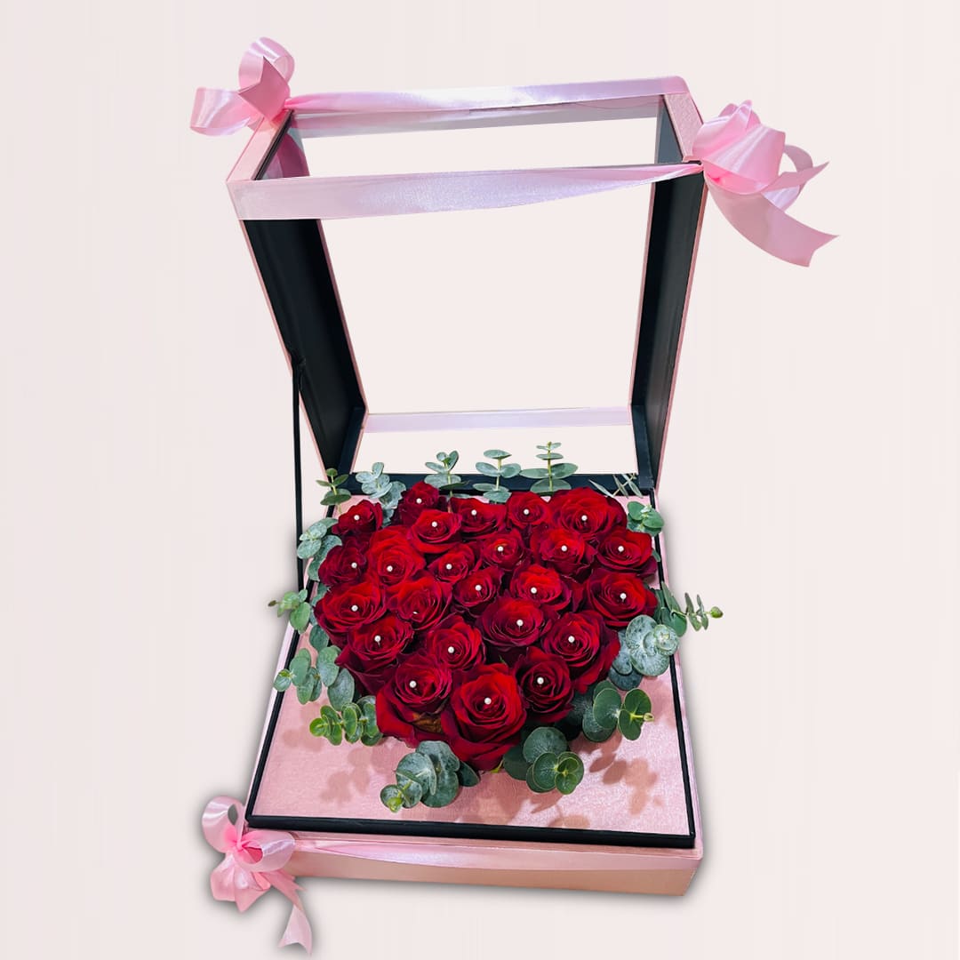 Buy Forever Love Valentines Flower Box | #1 Flower Delivery