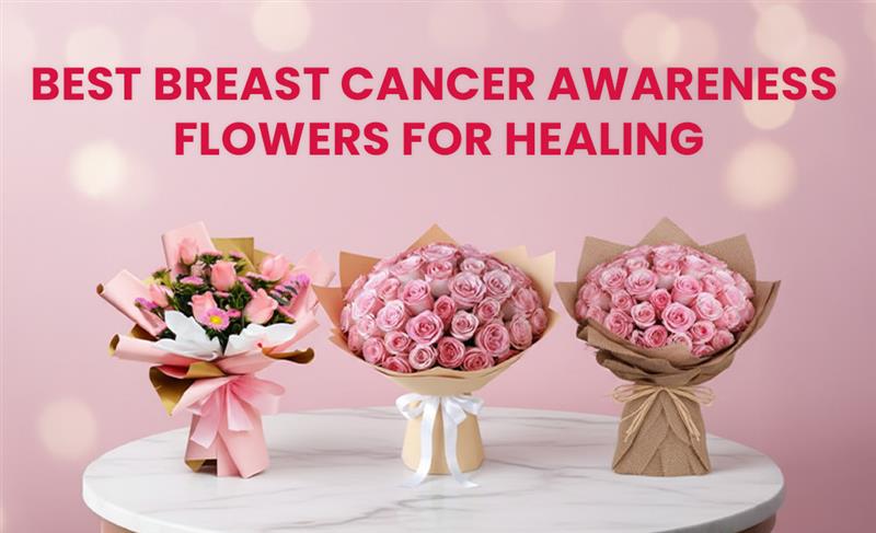 Breast Cancer Awareness Flowers Malaysia | Hope & Healing